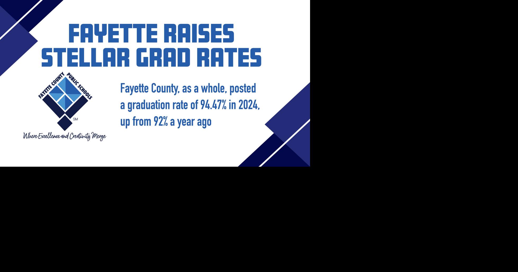 Fayette Schools Raise Stellar Graduation Rates | School | fayette-news.net