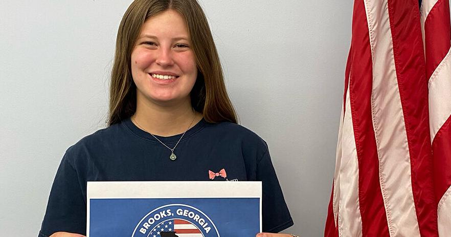 Robinson Wins Town of Brooks’ Municipal Flag Design Competition | News ...