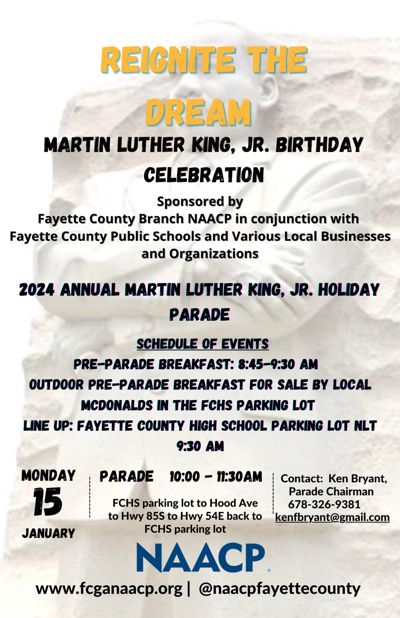 Annual MLK Jr. Day Celebration Set Jan. 15 | Meetings and Events ...