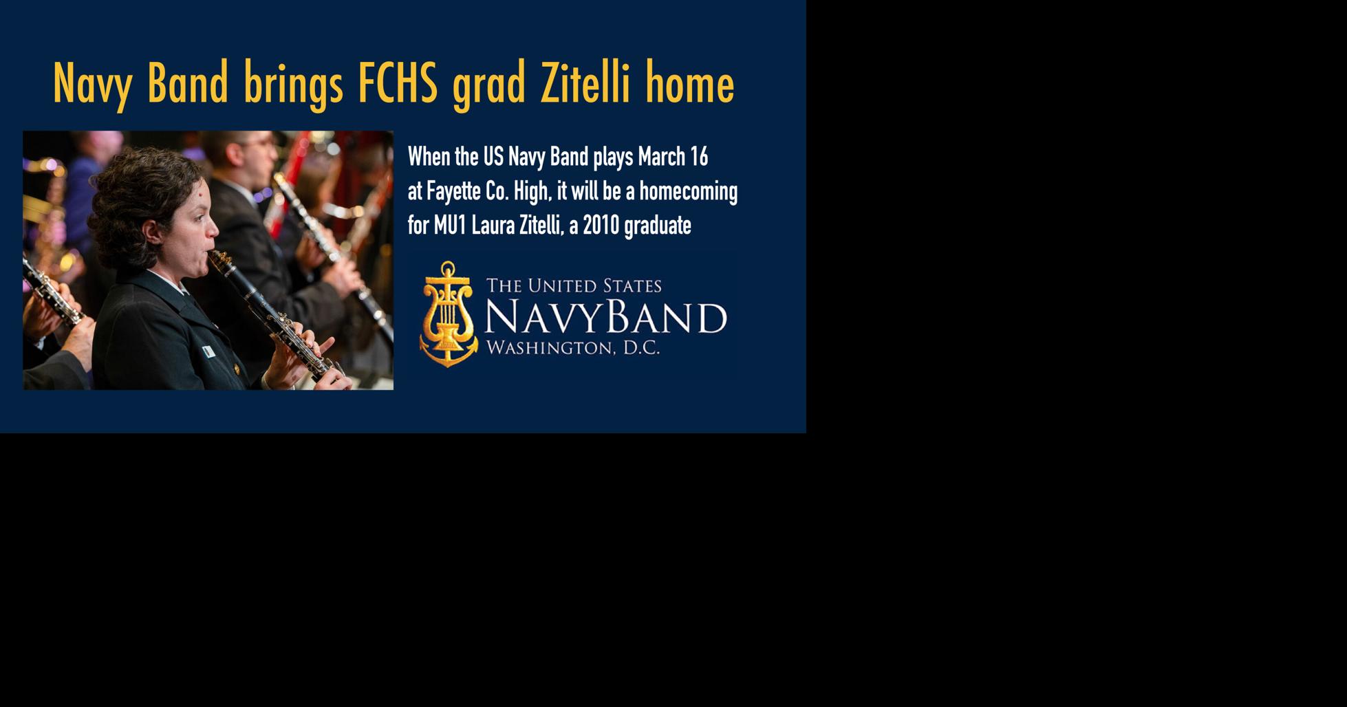 Navy Band Brings FCHS Grad Zitelli Back Home March 16 | School | fayette-news.net