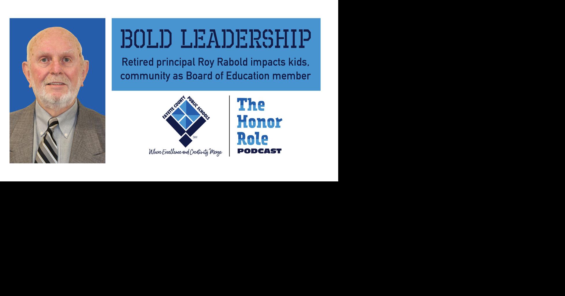 Bold Leadership: Rabold Impacts Schools Through BOE | School | fayette ...