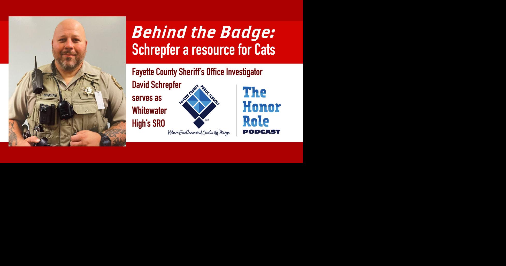 Behind the Badge: Schrepfer is a Key Resource for Wildcats | School ...
