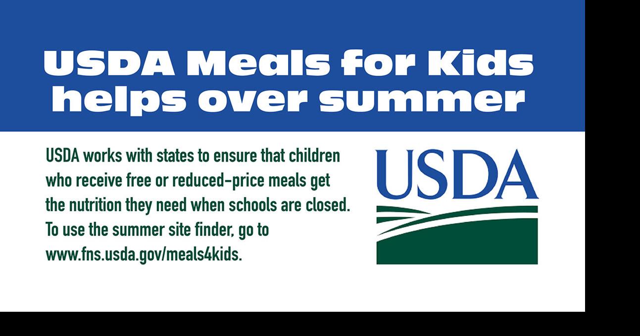 USDA Meals for Kids Helps Throughout Summer | School | fayette-news.net