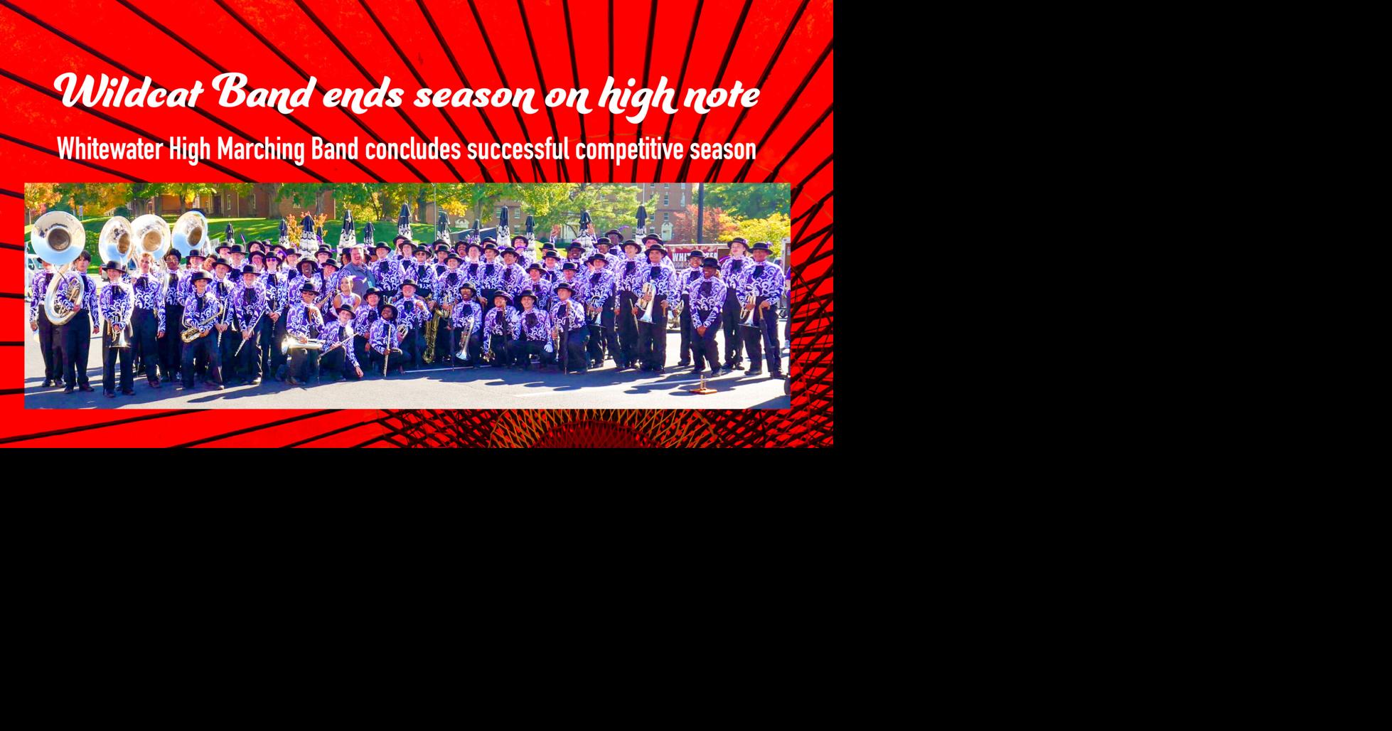 Whitewater Band Ends Season on High Note | School | fayette-news.net