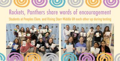Peeples, Rising Starr Share Words of Encouragement | School | fayette ...