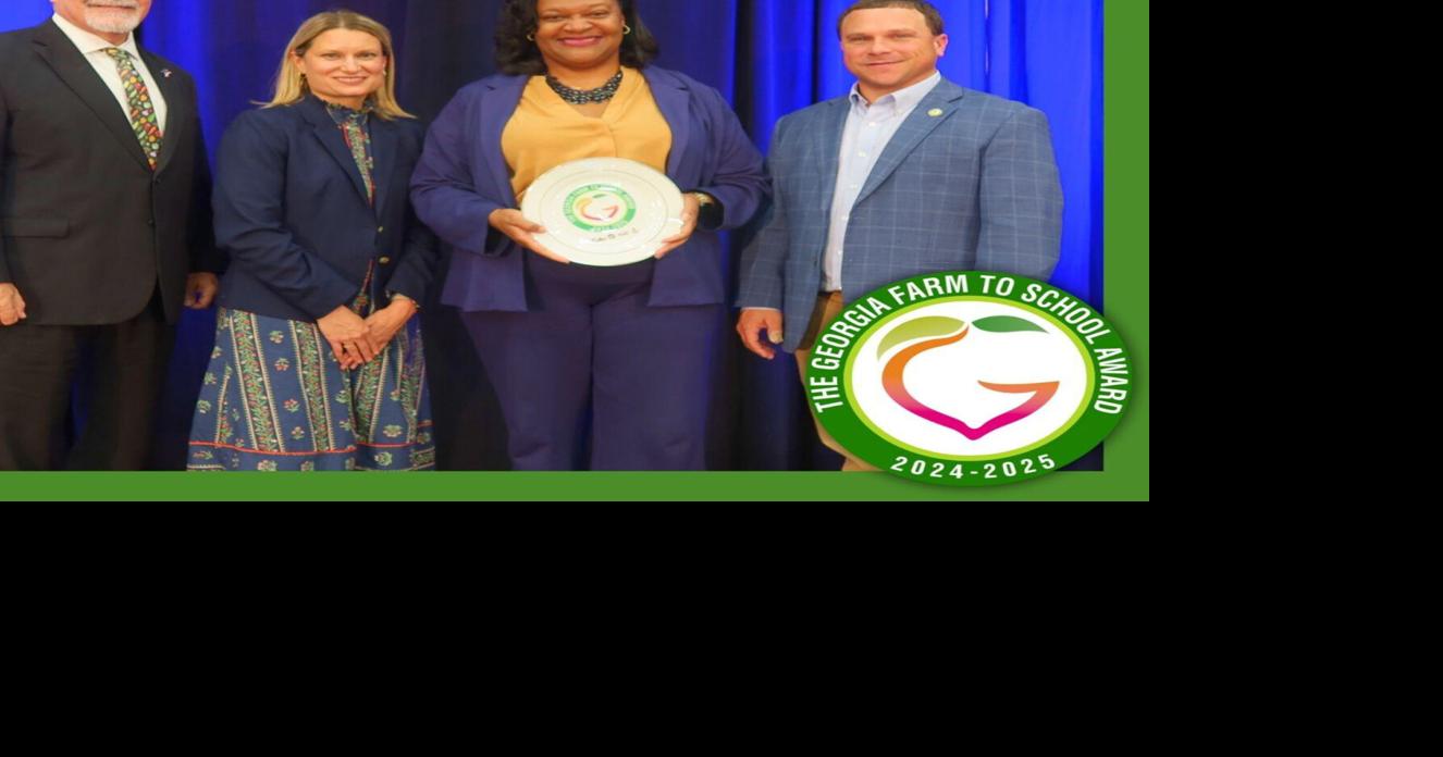 School Nutrition Program Honored with Georgia Farm to School Award ...