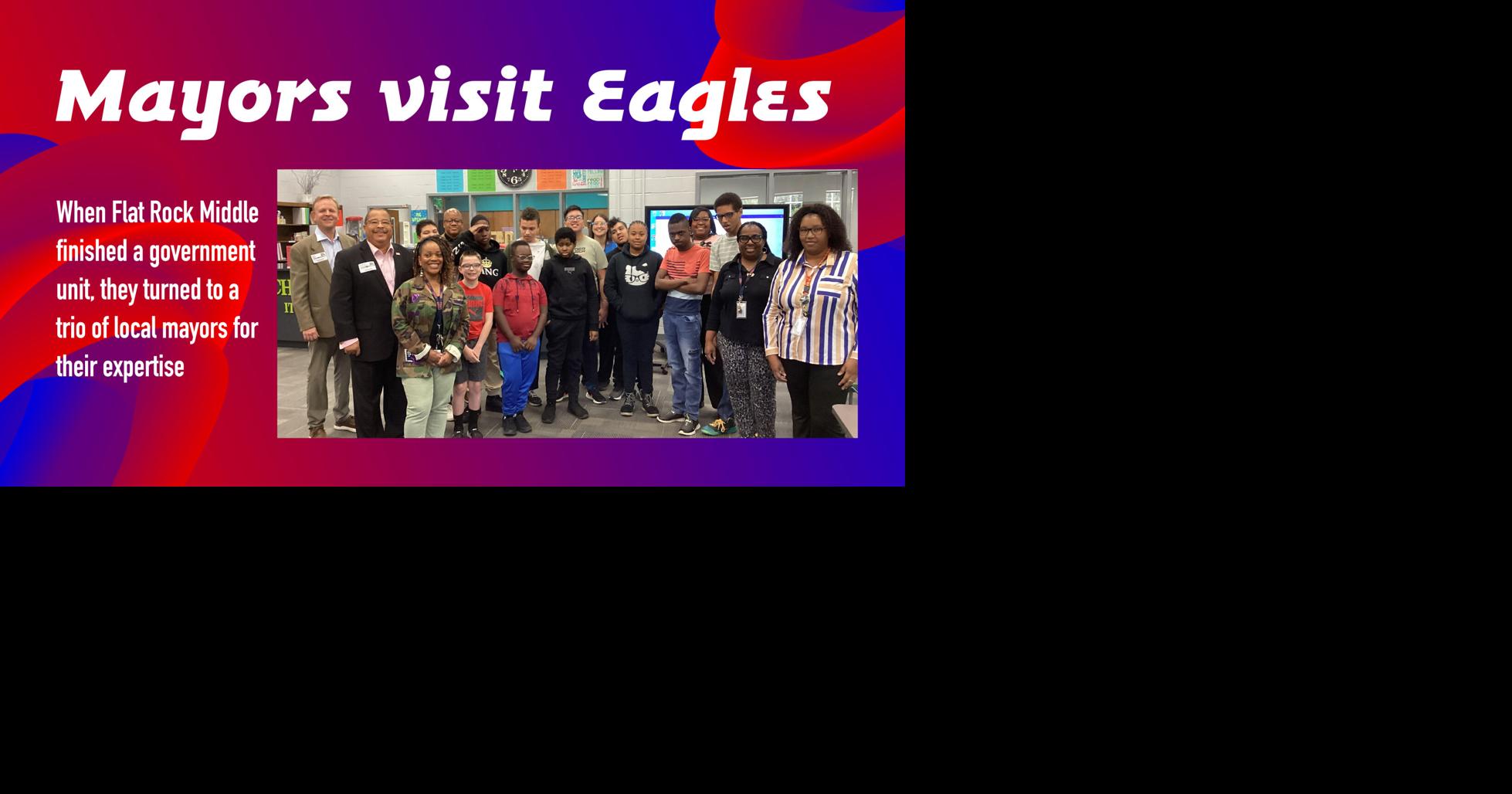 Mayors Talk Government with Flat Rock Middle School | School | fayette ...