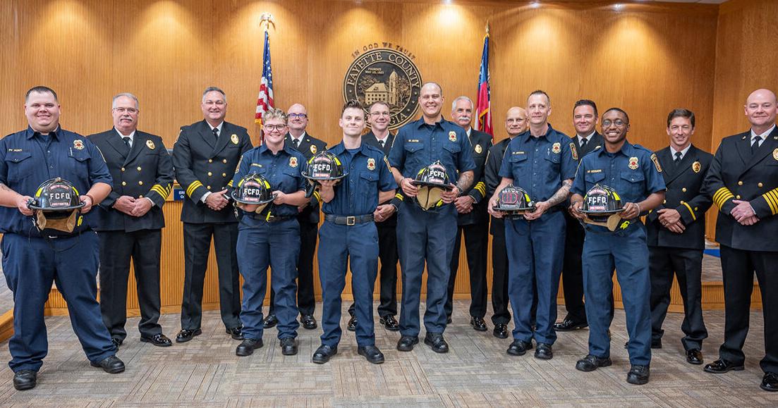 Ceremony Held for Fayette Fire and EMS Graduates | Government | fayette ...