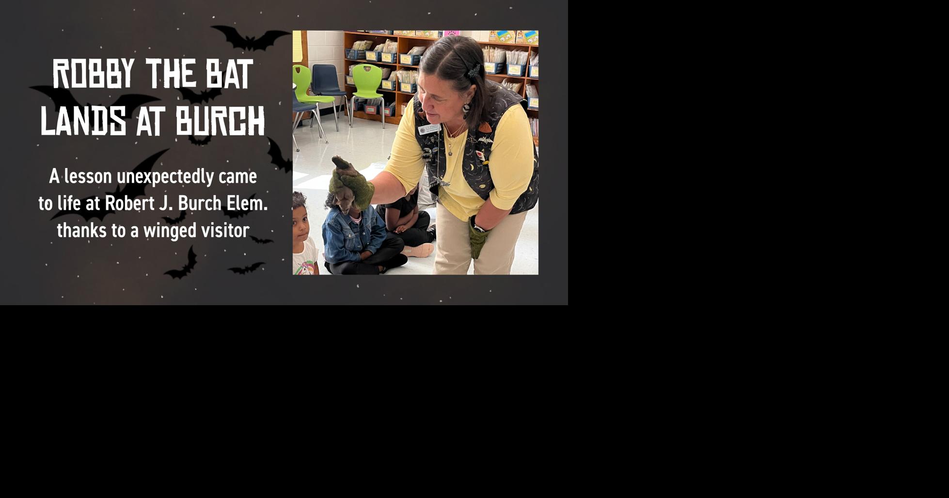 ‘Robby the Bat’ Touches Down at Burch | School | fayette-news.net
