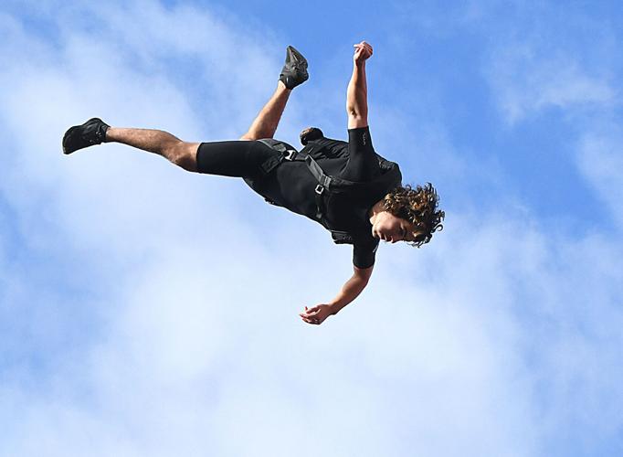 Crowd numbers down, but Bridge Day still brings the fun | News ...