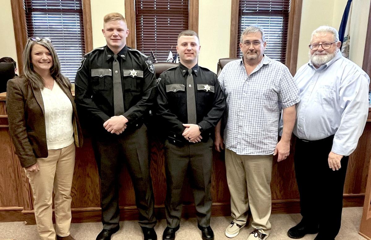 Two new Fayette deputies take oath of office; department up to full ...