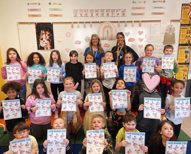 Nurse gives second graders lesson in hand washing | Community ...