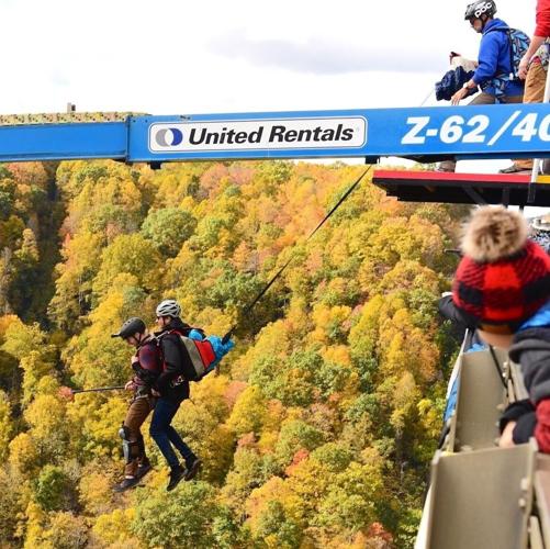 Crowd numbers down, but Bridge Day still brings the fun | News ...