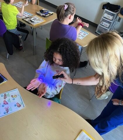 Nurse gives second graders lesson in hand washing | Community ...