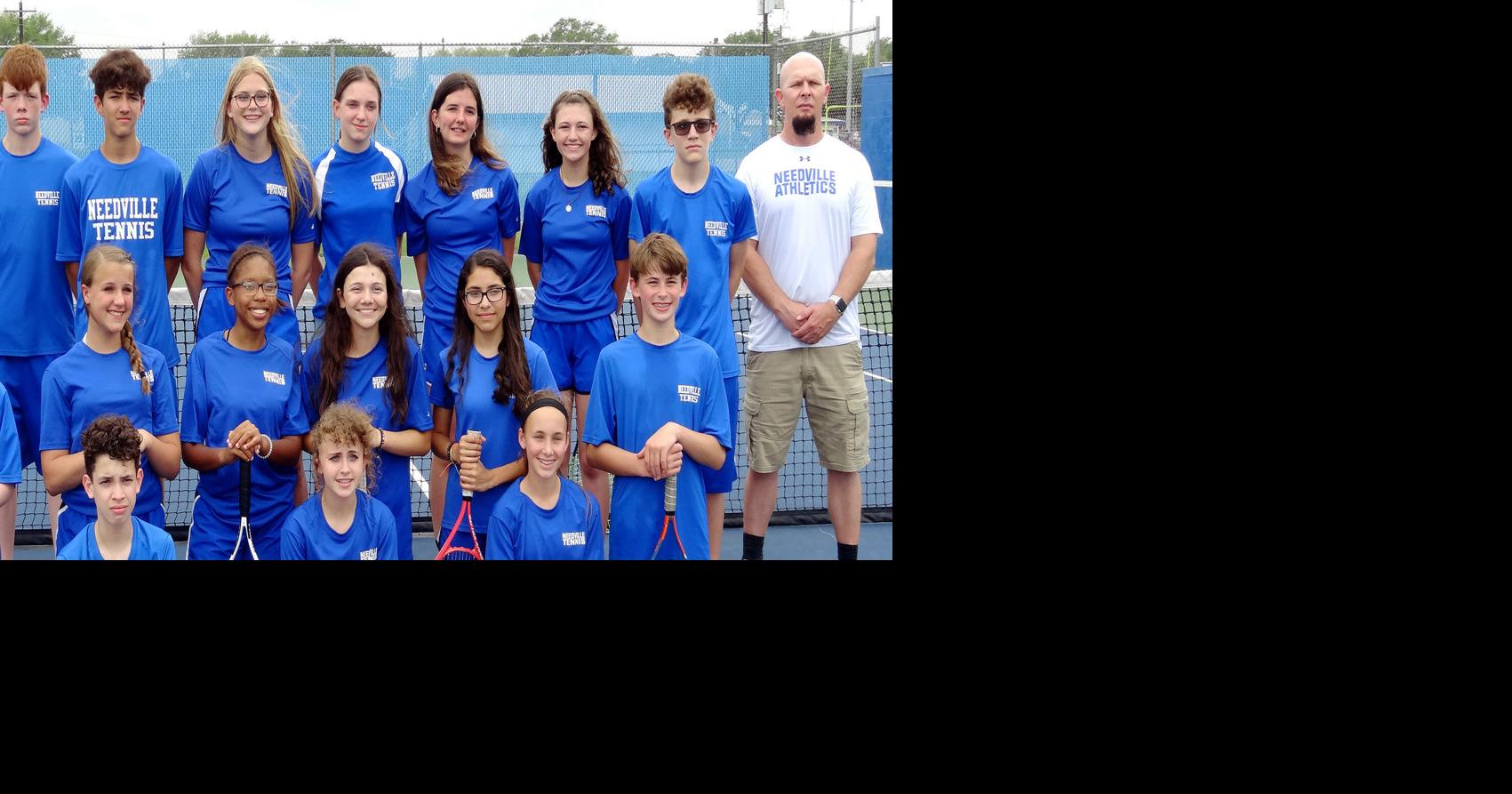 Needville junior high tennis players shine at district meet ...