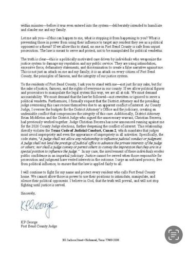 County judge says indictment a 'politically motivated attack' | News ...