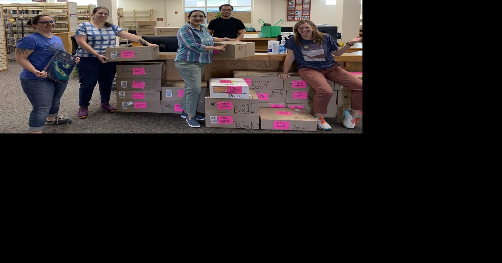 LIBRARY STAFF PREPARE FOR MOVE TO NEW FULSHEAR BRANCH LIBRARY ...