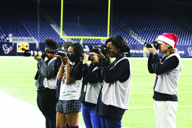 George Ranch High School media students cover football team’s ...