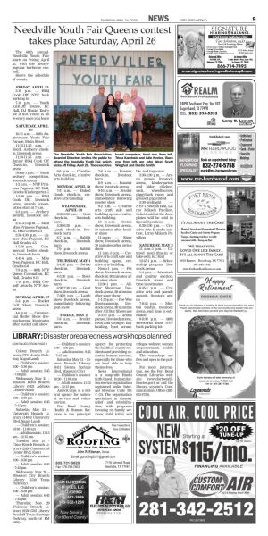 Page A09 | e-Edition | fbherald.com
