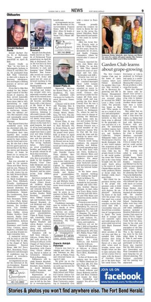 Page A09 | e-Edition | fbherald.com
