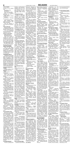 Page A06 | e-Edition | fbherald.com