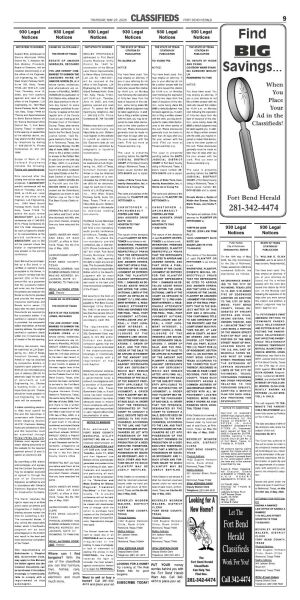 Page A09 | e-Edition | fbherald.com