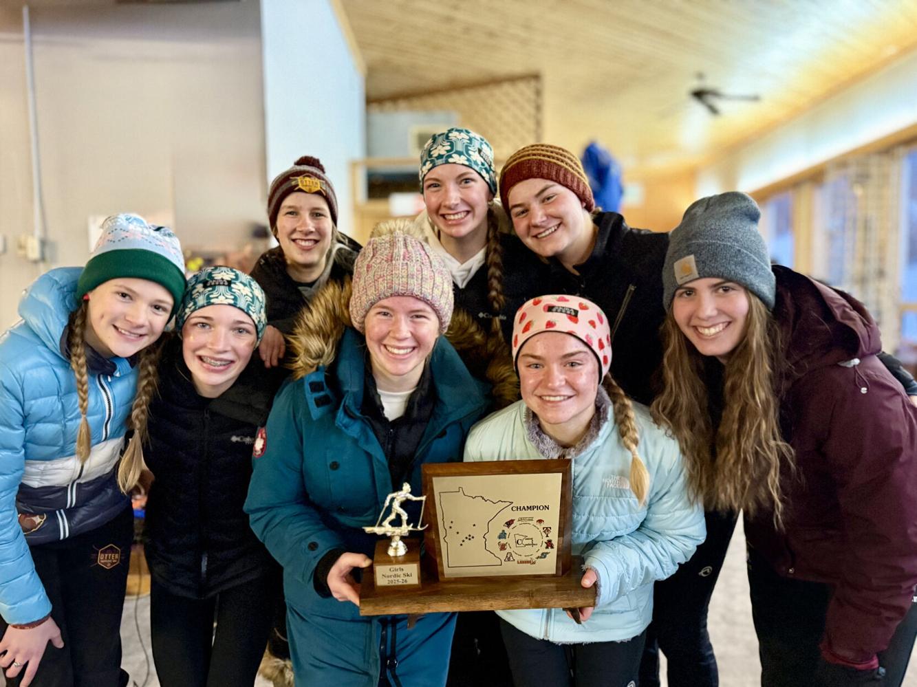 Otter Nordic girls win second straight conference championship | Sports ...