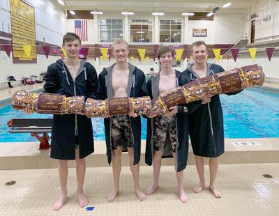 Fergus swimmers celebrate senior night | Sports | fergusfallsjournal.com