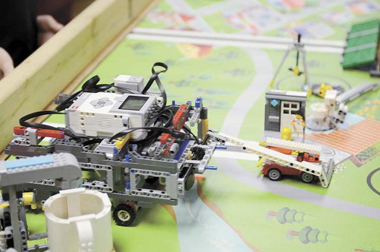 Bringing Legos to life: Students design Lego robots to complete various ...