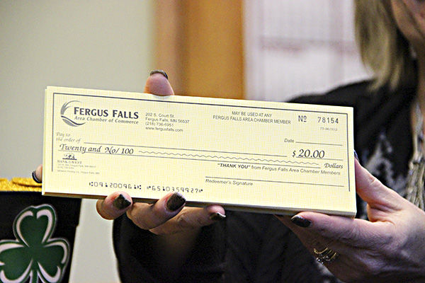 Fergus Bucks encourage shopping in the Fergus Falls area, rather than ...