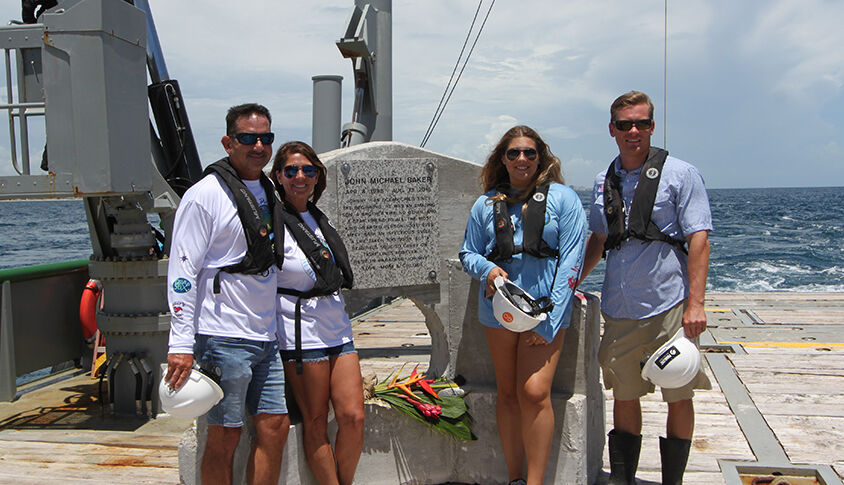 Underground Playground Artificial Reef in Memory of John Michael Baker ...