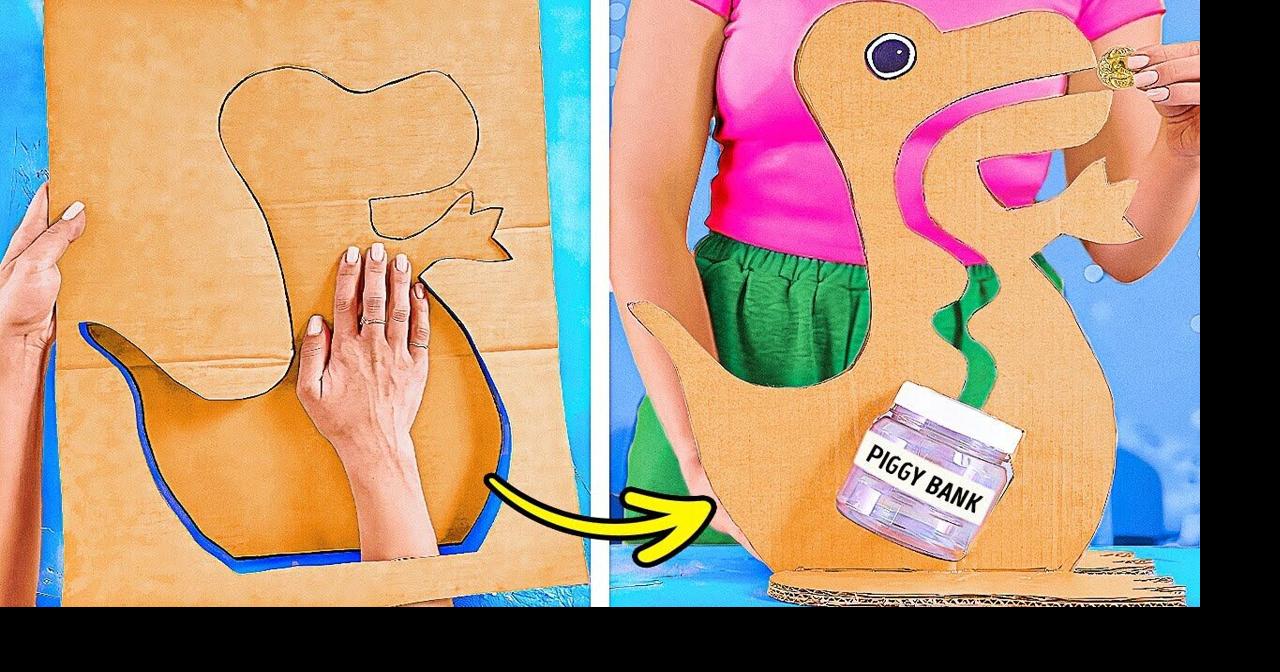 Transform Cardboard Now! 🤩 Coolest DIY Hacks at Home 📦 | Videos ...