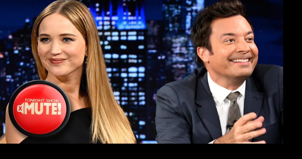 Mute! with Jennifer Lawrence | The Tonight Show Starring Jimmy Fallon ...
