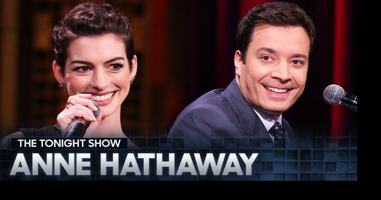 Jimmy Fallon & Anne Hathaway Sing Broadway Versions of Snoop Dogg, 50 ...