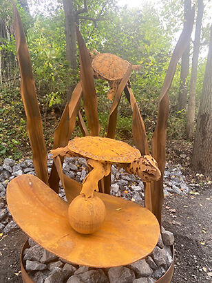 Cayuga Nation clan sculptures added to SF sculpture trail | Native ...