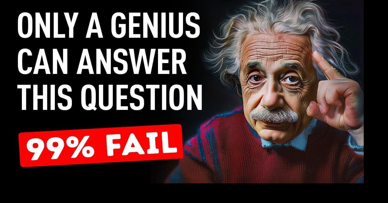 Iq Test For An Eccentric Genius Other Ways To Test Your Brain In Just