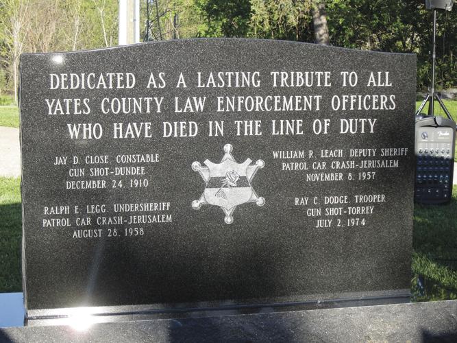 Yates County pays tribute to fallen police officers | News | fltimes.com