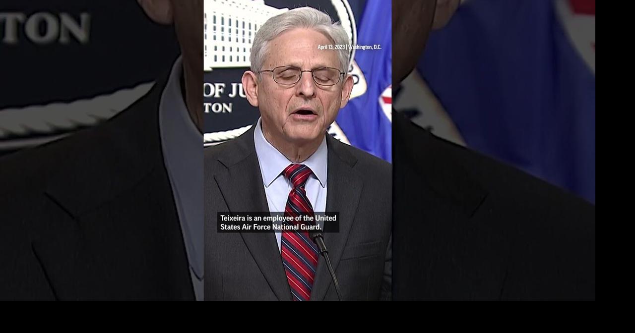 AG Garland says arrest was made in connection with highly classified ...
