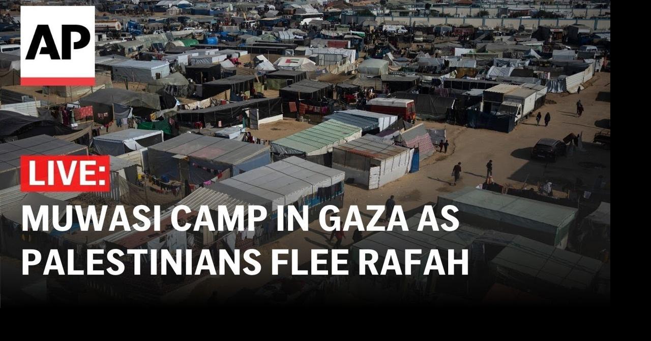 LIVE: Muwasi camp in southern Gaza near Rafah | | fltimes.com