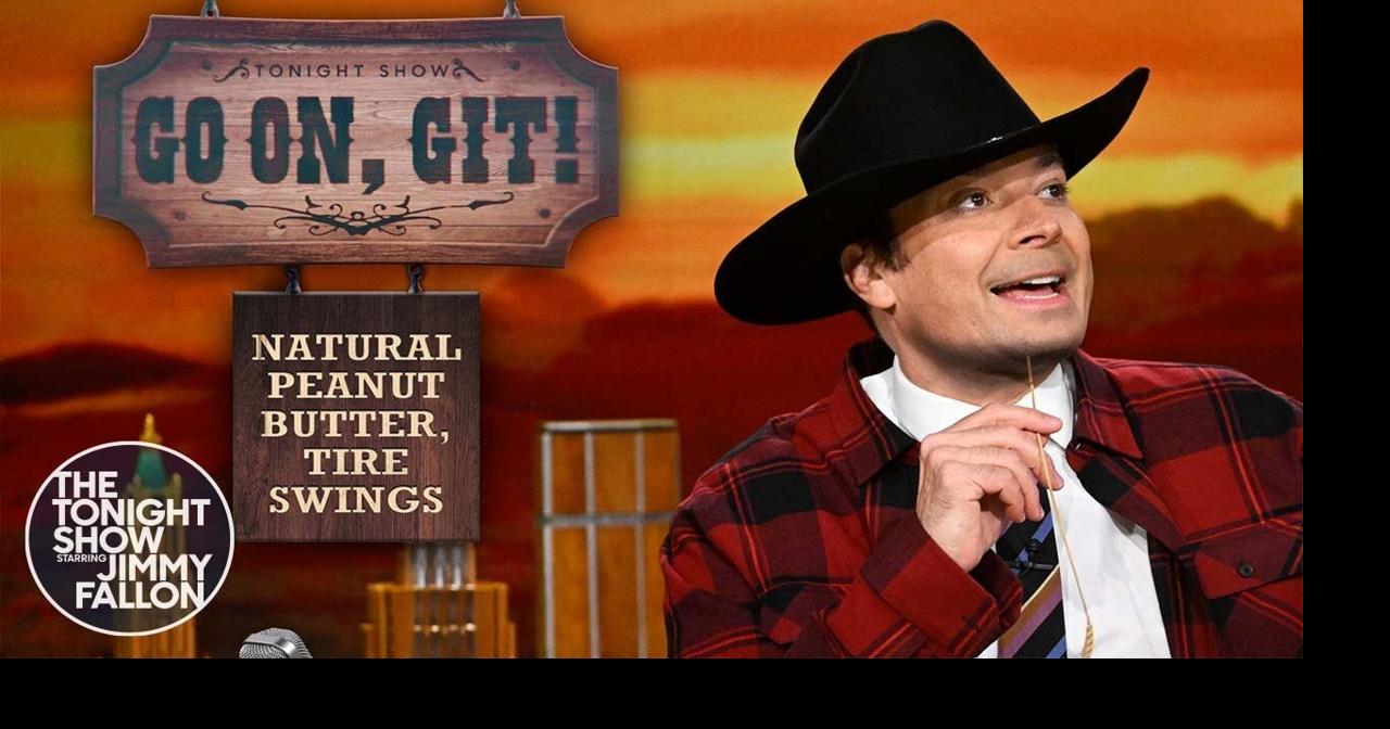 Go On, Git: Natural Peanut Butter, Tire Swings | The Tonight Show ...