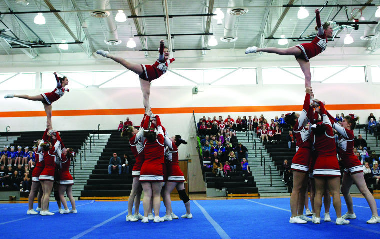 HS CHEERLEADING: Midlakes, Red Jacket take home titles | Sports ...