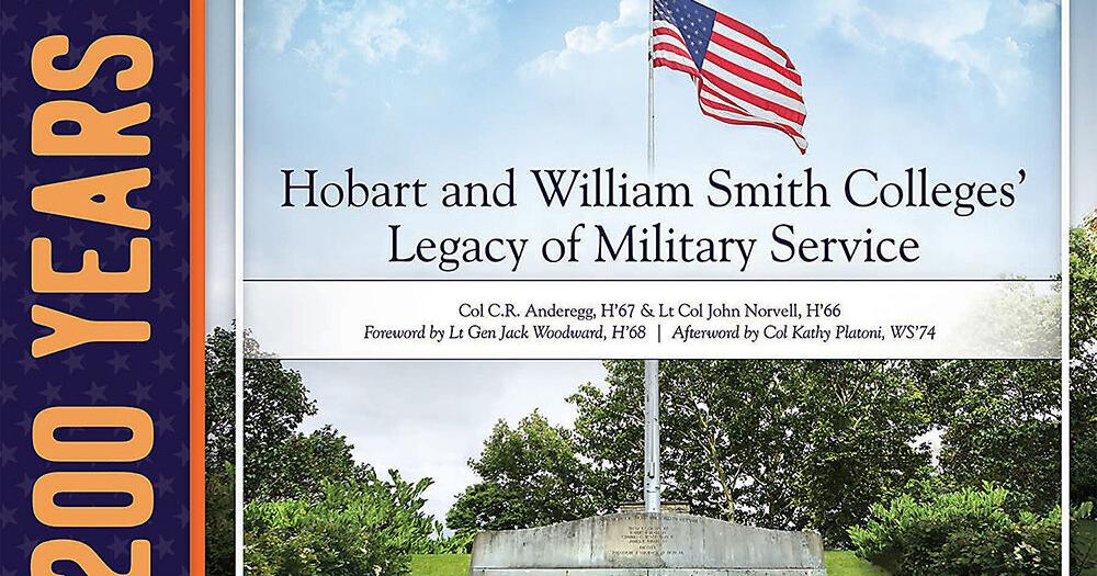 The military legacy of HWS: New book coincides with Bicentennial ...