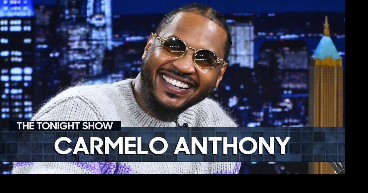 Carmelo Anthony Talks Viral Dwyane Wade Statue & Watching LeBron James ...