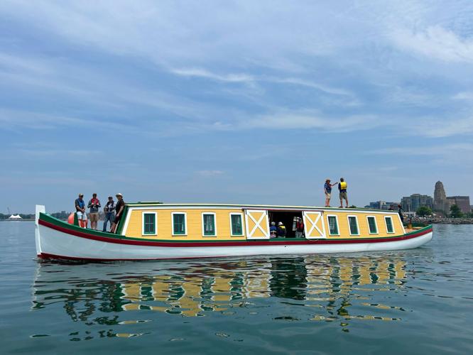 LOOKING BACK: The Seneca Chief boat is central to the Erie Canal story ...