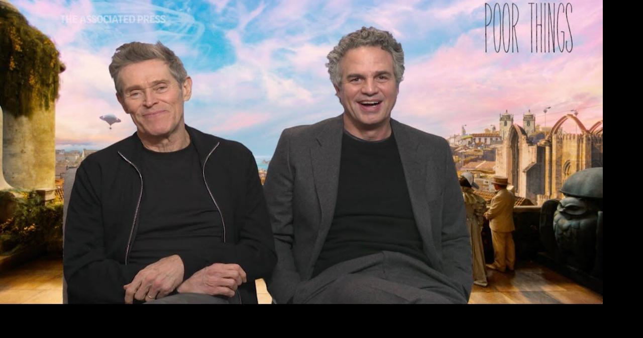 Mark Ruffalo & Willem Dafoe interview | 'Poor Things' | | fltimes.com