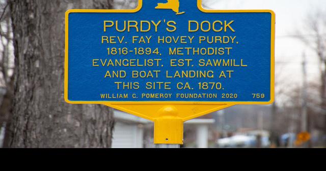 LOOKING BACK: Reverend Purdy’s dock and sawmill on Sodus Bay ...
