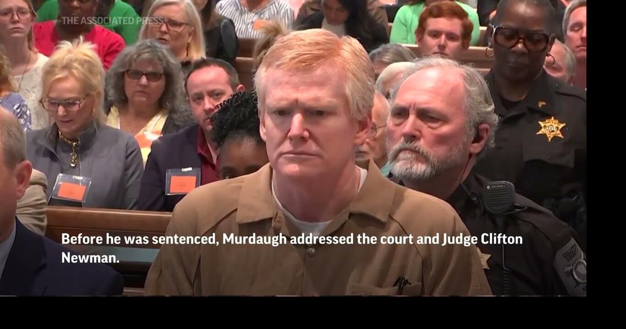 Alex Murdaugh gets life in prison for murders | | fltimes.com
