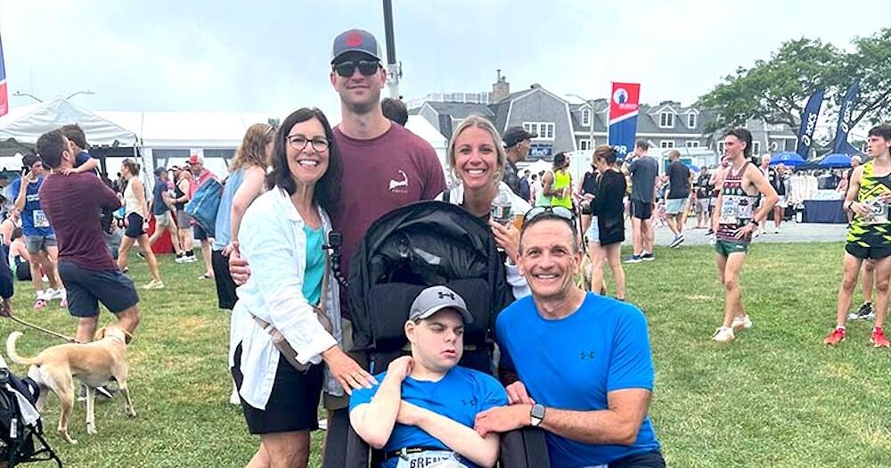 Hobart and William Smith Colleges executive Fred Damiano runs with ...