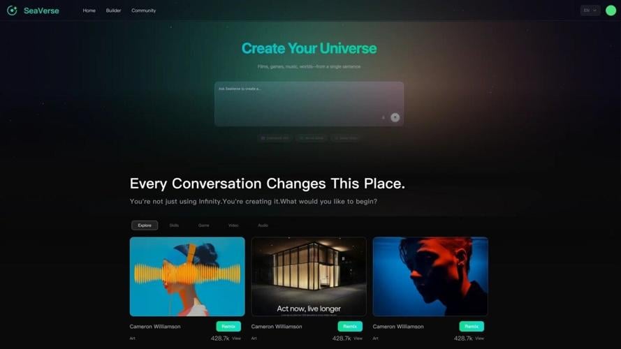 SeaVerse Launches World's First AI Native Platform, "All in AI Native ...