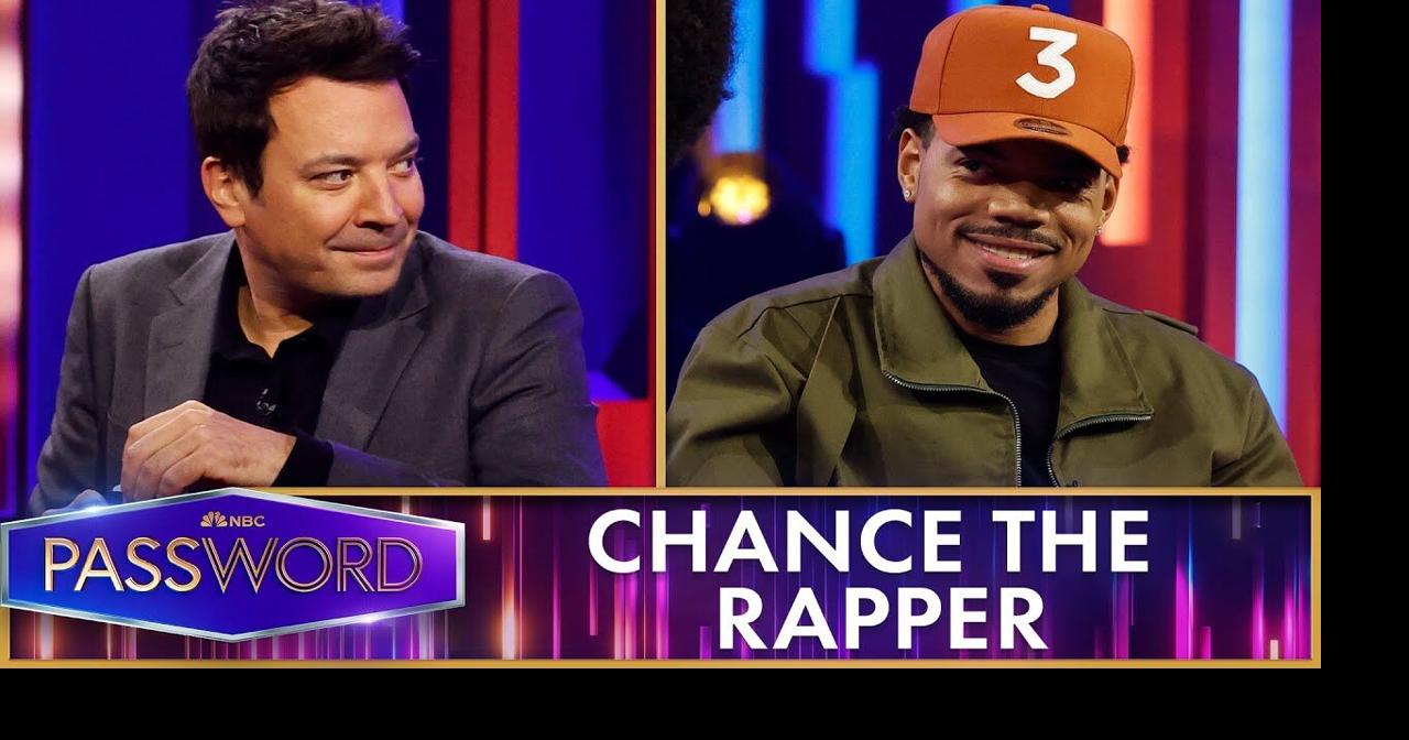 Chance the Rapper Shoots the Moon! | Password Starring Jimmy Fallon ...
